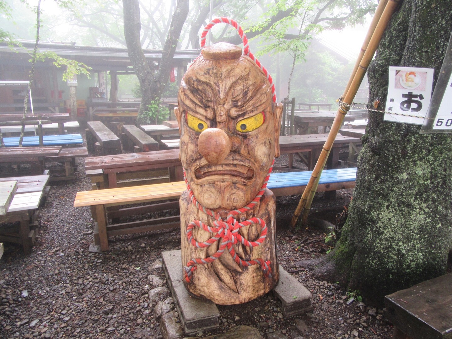 ☂️霧に霞む静かな奥高尾 / e_kuneさんの高尾山・陣馬山・景信山の活動データ | YAMAP / ヤマップ