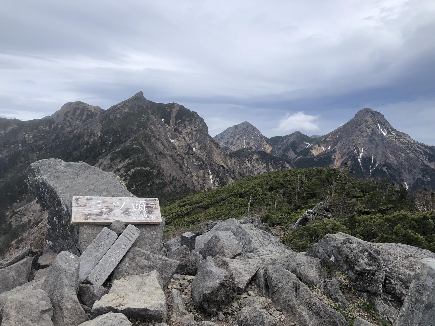 曇天だけど…権現岳／八ヶ岳 / TMYさんの八ヶ岳（赤岳・硫黄岳・天狗岳）の活動データ | YAMAP / ヤマップ