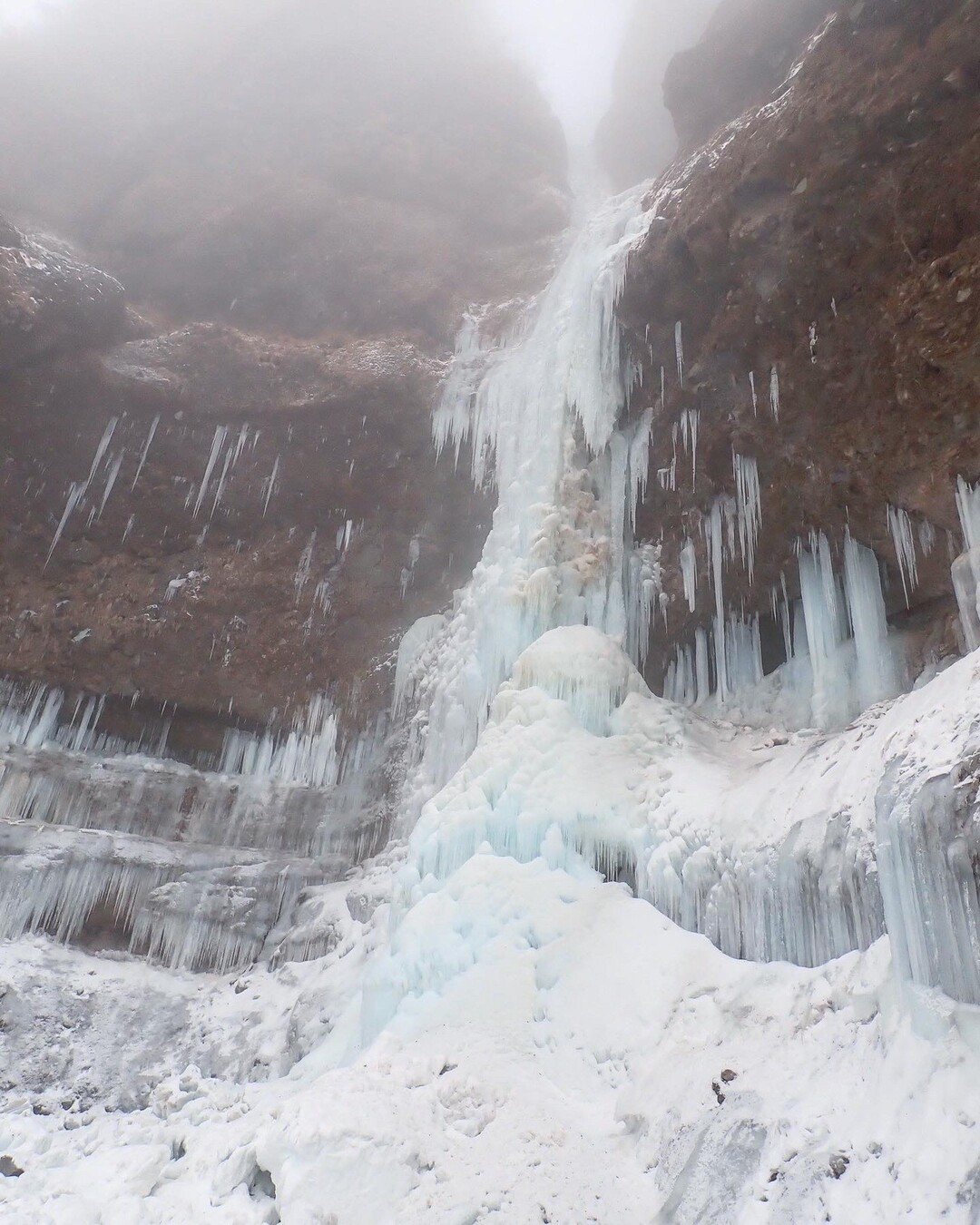 Ice world ️雲竜渓谷 / タケシスキーさんの女峰山・赤薙山・大真名子山の活動日記 | YAMAP / ヤマップ