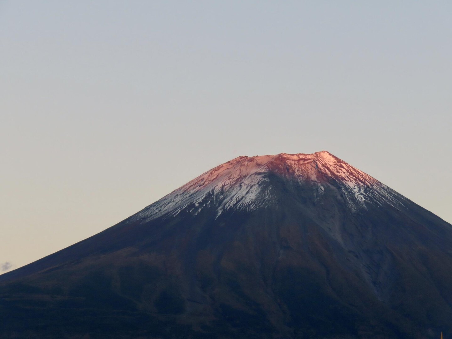 今年の朝霧はお天気良好 紅白に染まった富... / asimkさんのモーメント | YAMAP / ヤマップ