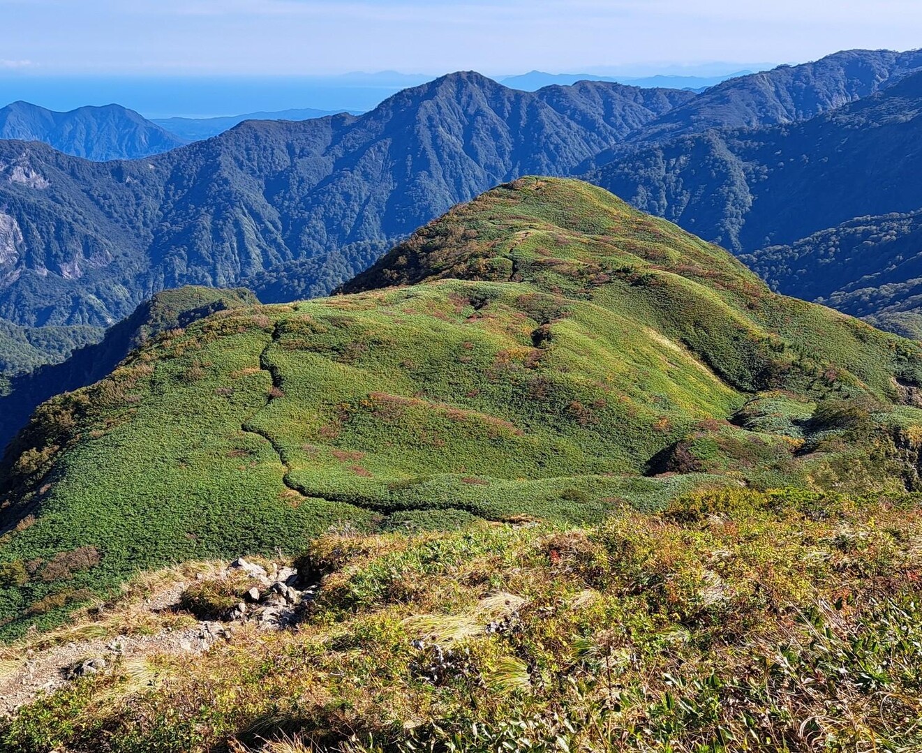 やっと女神様に会いに来れました 雨飾山周辺を周回 / tottinさんの雨飾山・大渚山・天狗原山・戸倉山の活動データ | YAMAP / ヤマップ