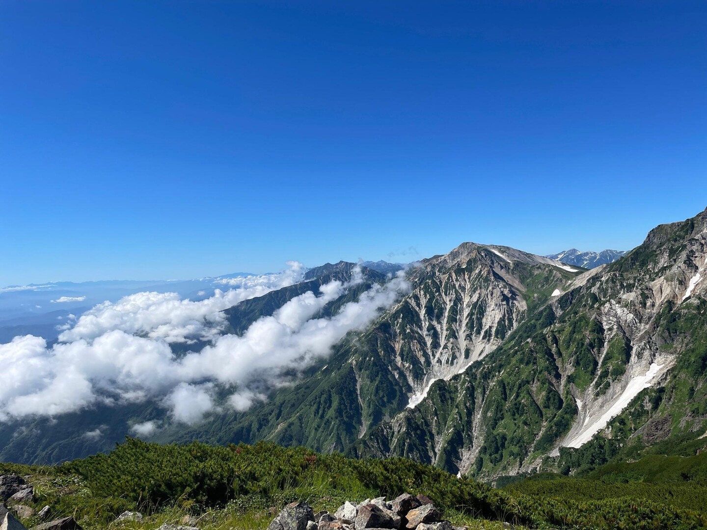 白馬岳 大雪渓〜頂上宿舎泊〜栂池 / megさんの白馬岳・小蓮華山の活動データ | YAMAP / ヤマップ