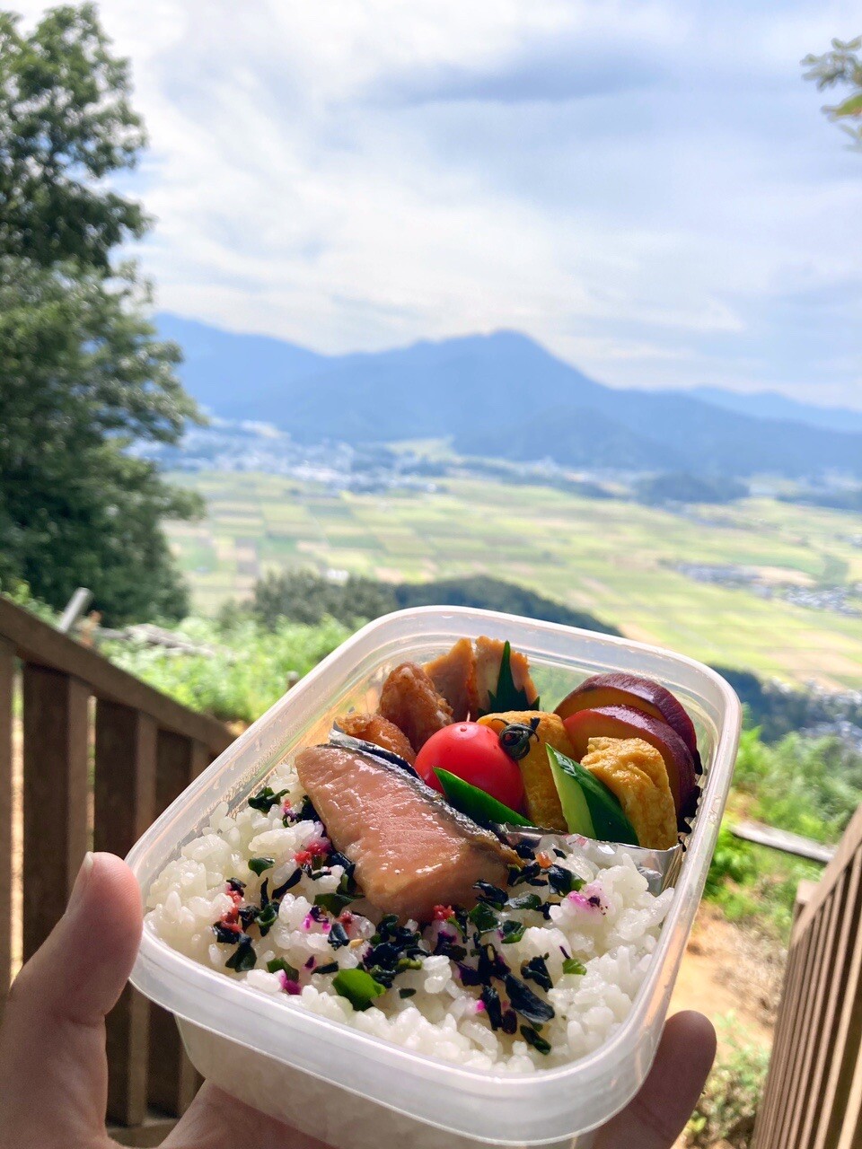 今日はユッキーナのおべんとう日。 朝早く... / mariさんのモーメント | YAMAP / ヤマップ