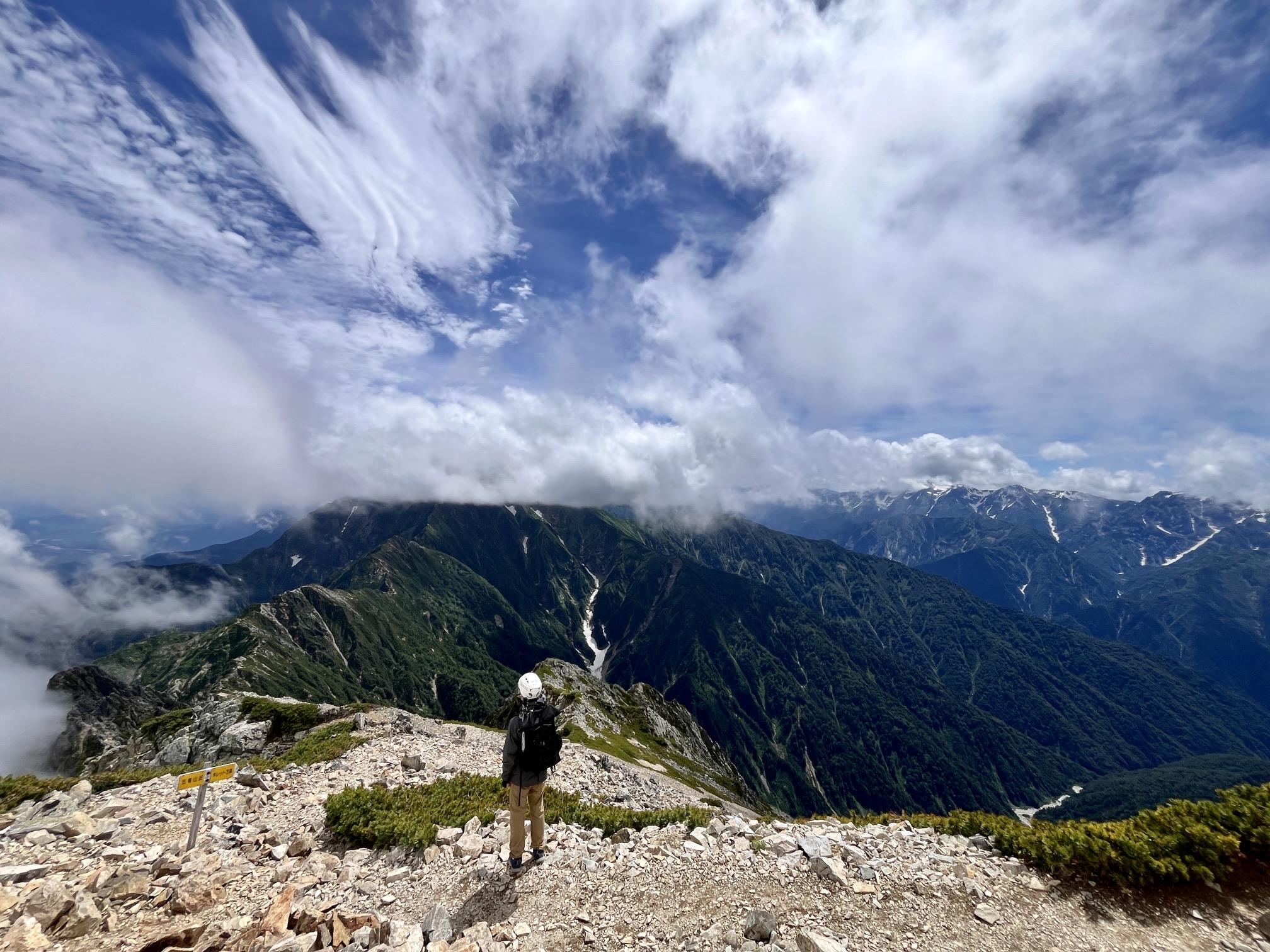 唐松岳ー五竜岳縦走 2024.7.21-... / hiro さんのモーメント | YAMAP / ヤマップ