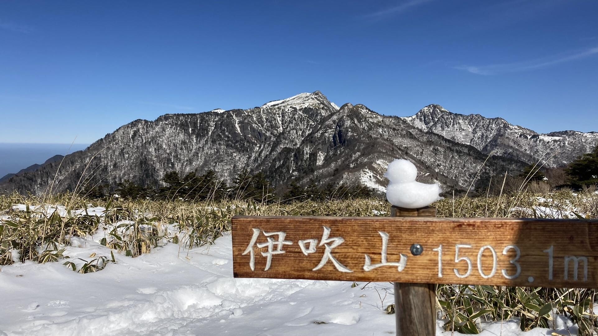 伊吹山 ⛄️ / アサギマダラさんの瓶ヶ森・伊予富士の活動日記 | YAMAP / ヤマップ
