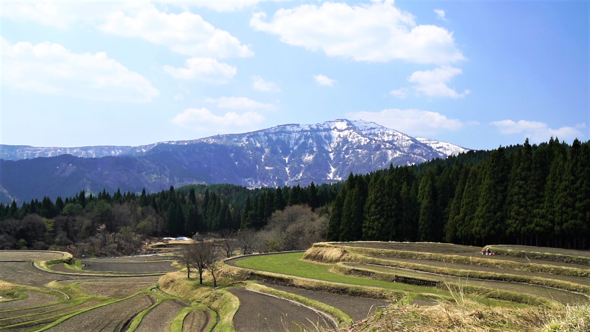 残雪の氷ノ山と棚田 ... / Sakiさんのモーメント | YAMAP / ヤマップ