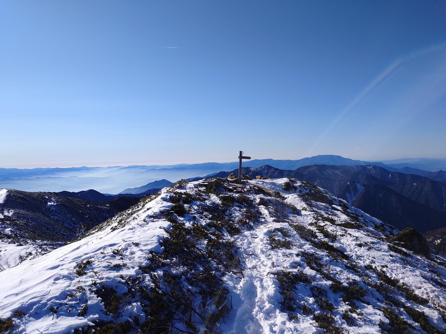登り納めは越百山・南越百山🌌 / reinさんの木曽駒ヶ岳・空木岳・越百山の活動日記 | YAMAP / ヤマップ