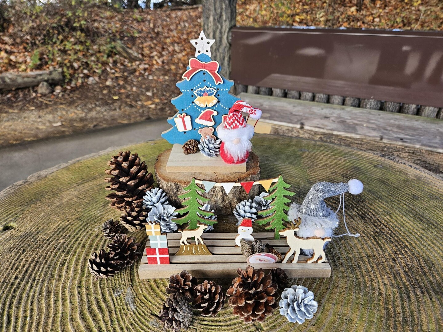 Ver．クリスマス🎄🎅🎁 を見に🩷in 両見山(西山)・天神山(2024.12.22) / tomitinさんの鳩吹山の活動データ | YAMAP / ヤマップ