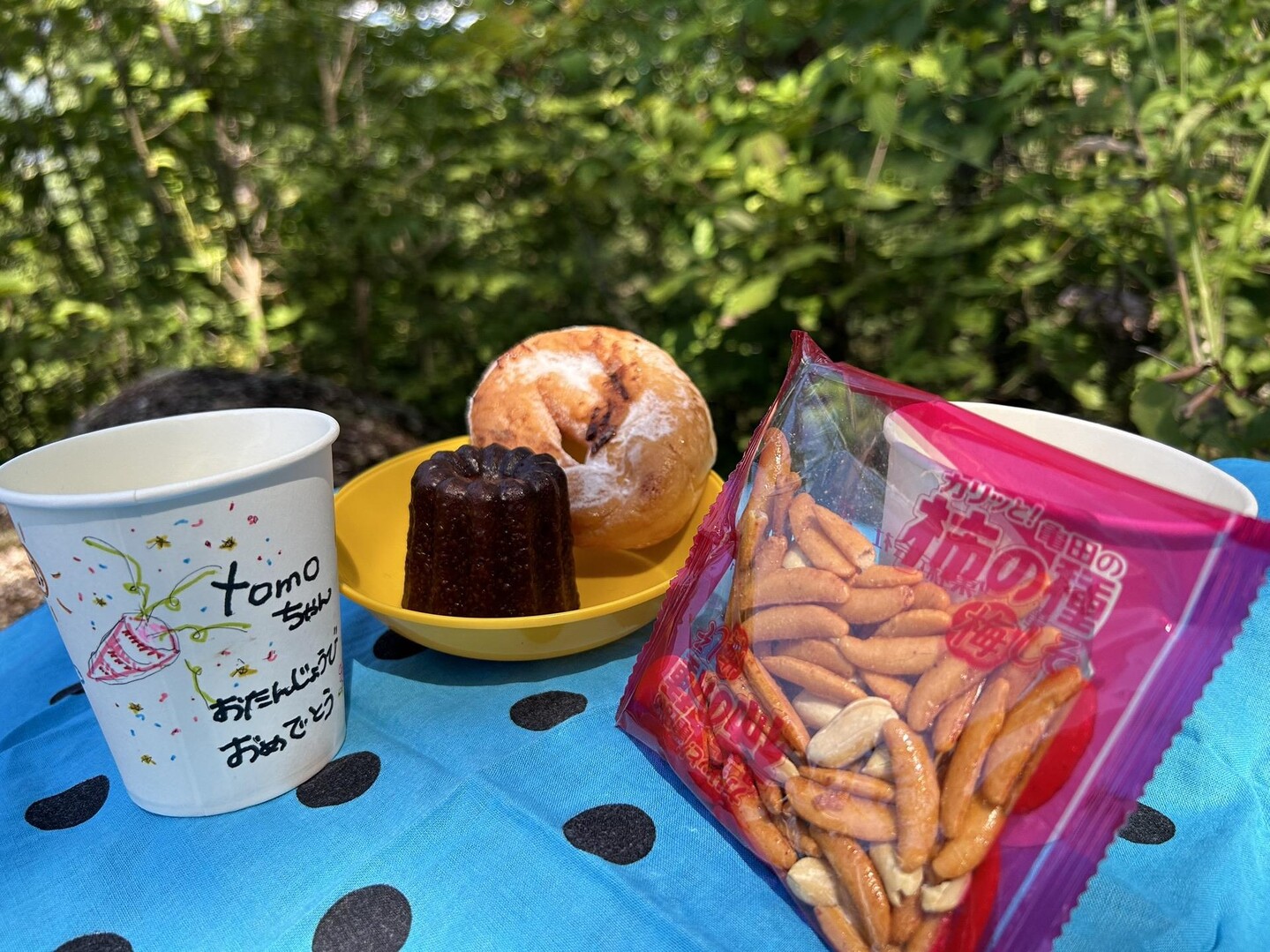 八王子山 お誕生日のお祝いも🌈 / HaRuさんの要害山・兜山・大蔵経寺山の活動日記 | YAMAP / ヤマップ