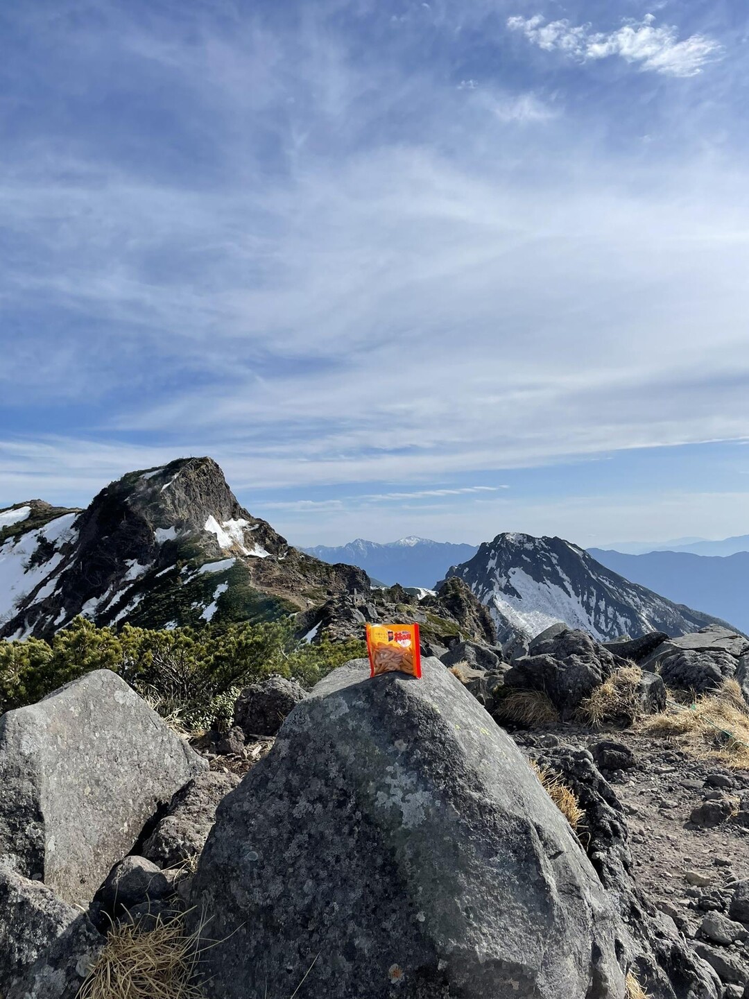 第二弾『#行動食には亀田の柿の種 ️』 ... / じゅんすいさんのモーメント | YAMAP / ヤマップ