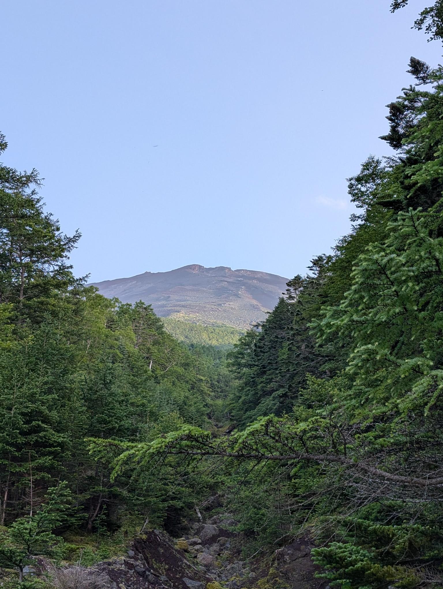 富士山 村山浅間神社より / endohさんの富士山の活動データ | YAMAP / ヤマップ