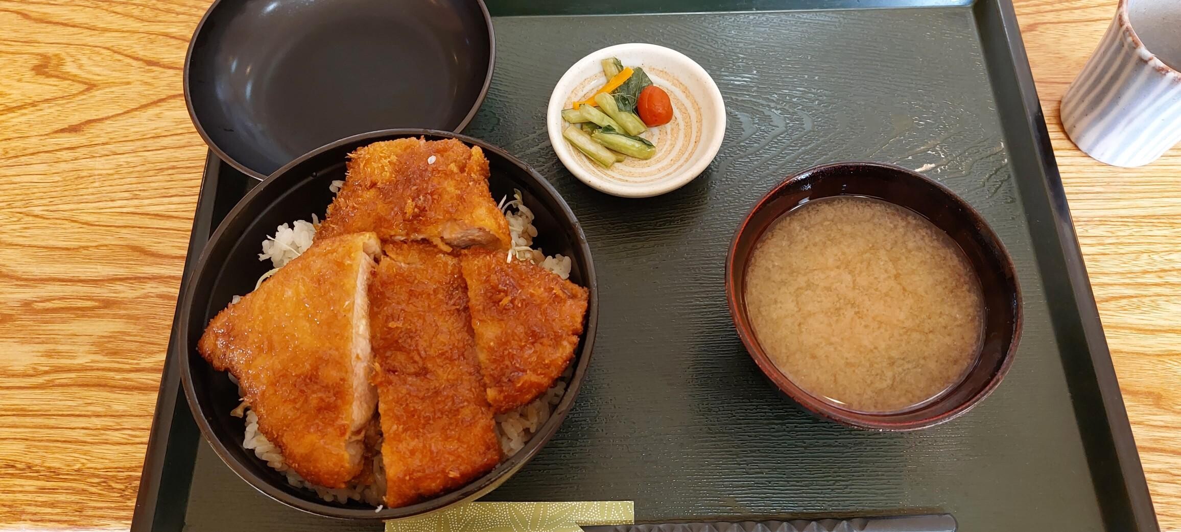伊那市の青い塔でソースカツ丼(ロース) / Rockyさんのモーメント | YAMAP / ヤマップ