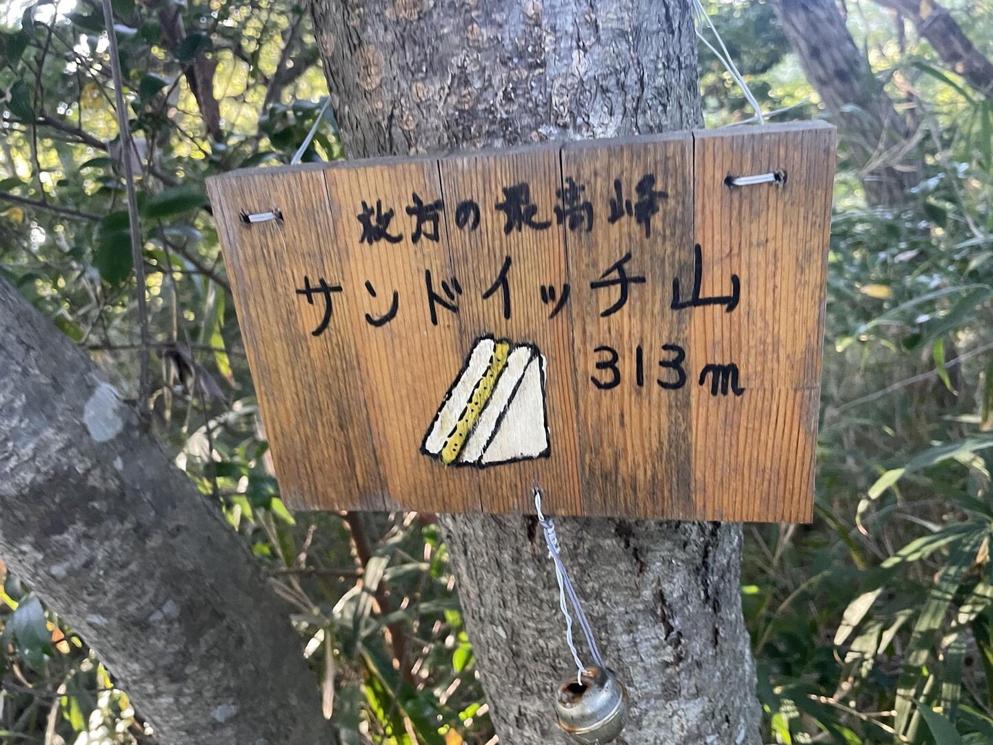 国見山・新サンドイッチ山・アンテナ山・サンドイッチ山 / お猿さんAさんの交野山・国見山の活動データ | YAMAP / ヤマップ