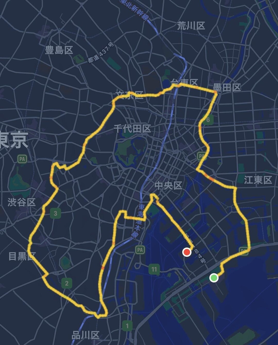 東京エクストリームウォーク50K参加して... / しょうごさんのモーメント | YAMAP / ヤマップ