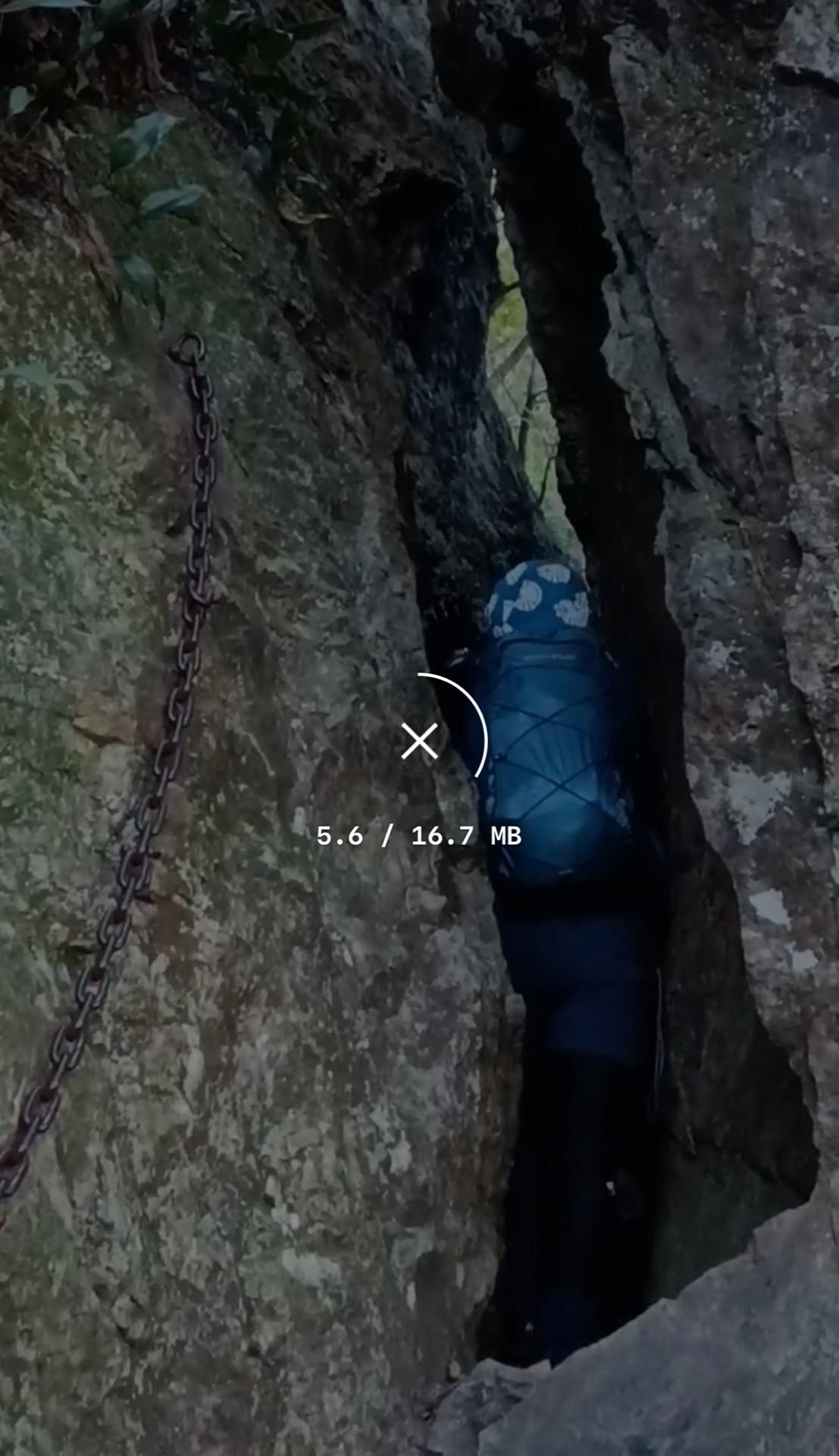 ここはあかん！挟まったーっ・三上山 / naossanさんの三上山・鏡山の活動データ | YAMAP / ヤマップ