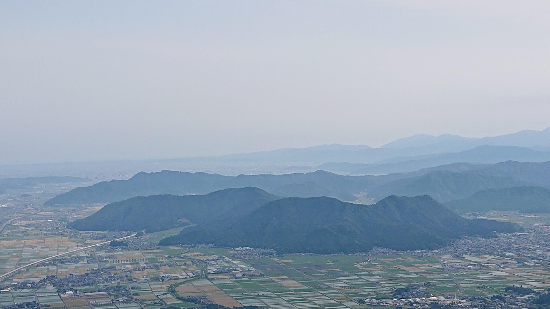 山頂到着しました。 ちょっと霞んでいるけ... / TKさんのモーメント | YAMAP / ヤマップ