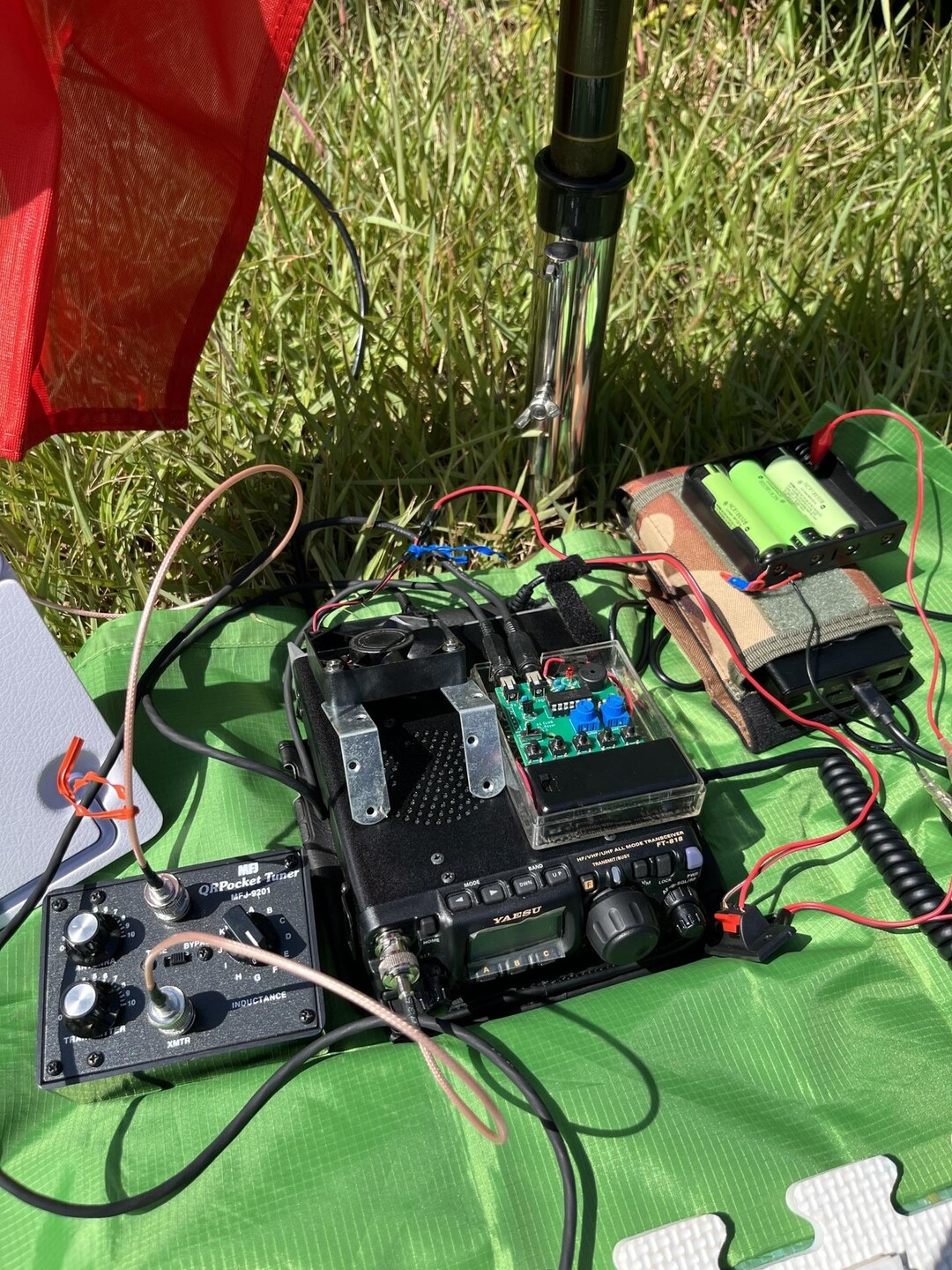 国上山でアマチュア無線（SOTA JA/NI-138） / 無線マニアさんの弥彦山・多宝山・雨乞山の活動データ | YAMAP / ヤマップ