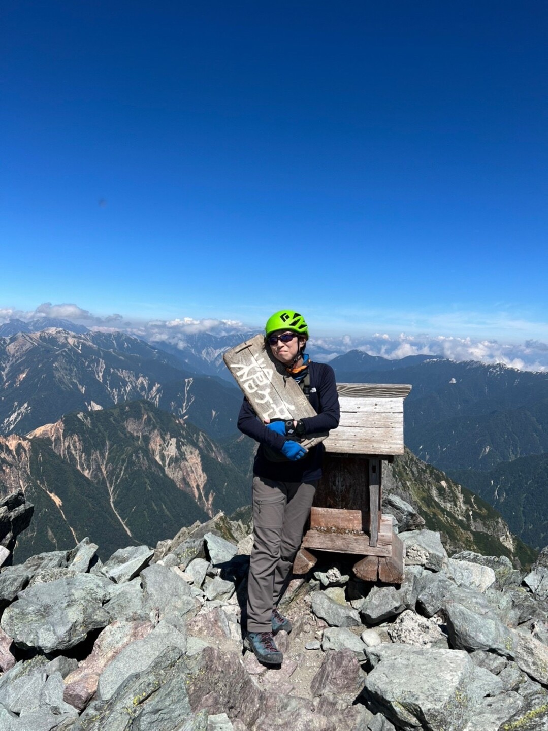 槍様。やっと逢えたね。 / cassinaさんの槍ヶ岳・穂高岳・上高地の活動データ | YAMAP / ヤマップ