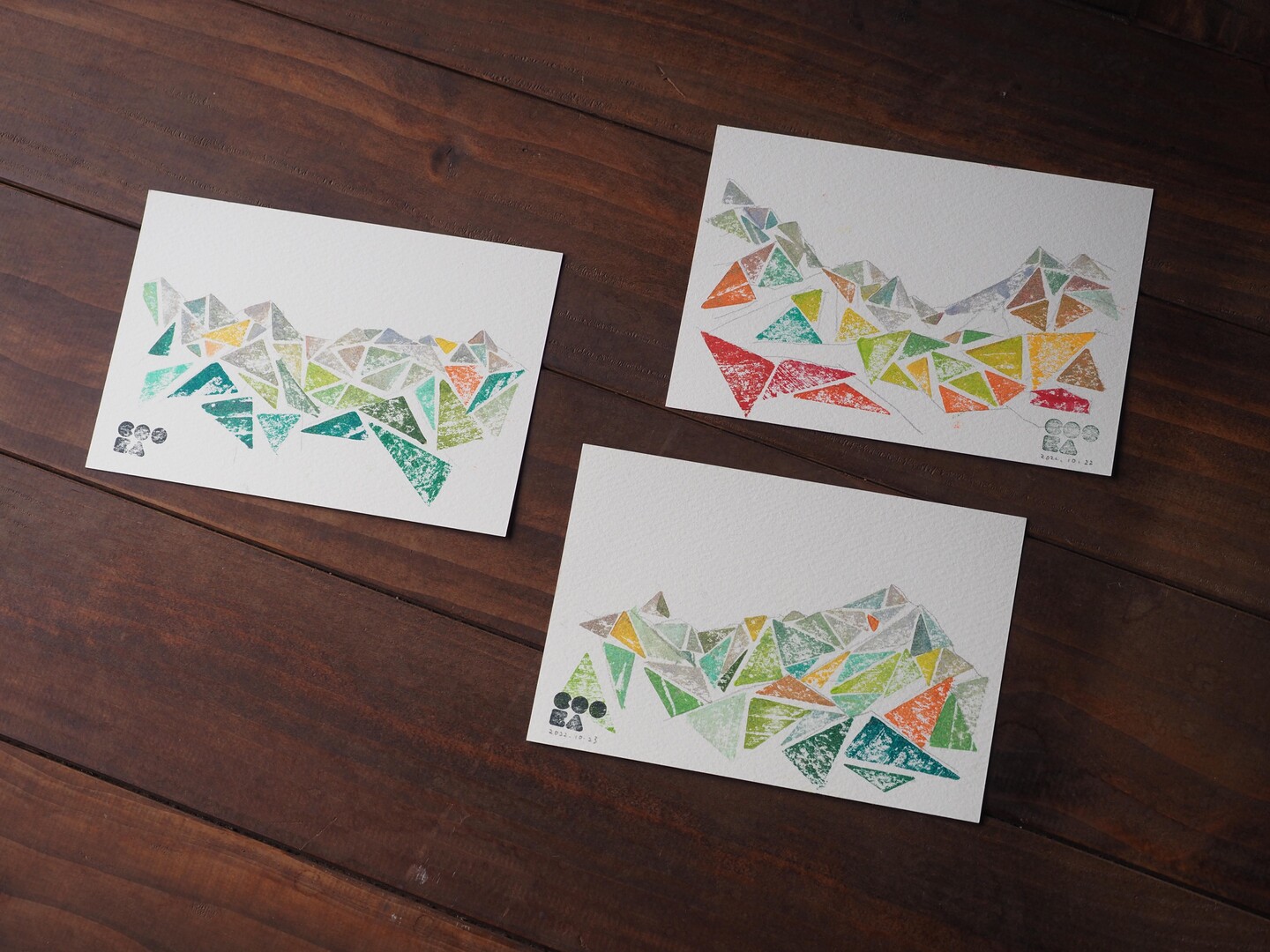 「山と多面体」会期中に描かせてもらったス... / COOBAさんのモーメント | YAMAP / ヤマップ