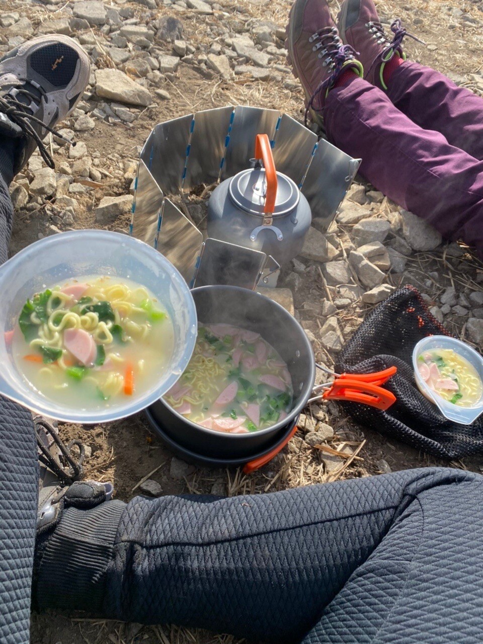 山飯にこだわりたい😅😅😅 週末まで... / kintaさんのモーメント | YAMAP / ヤマップ