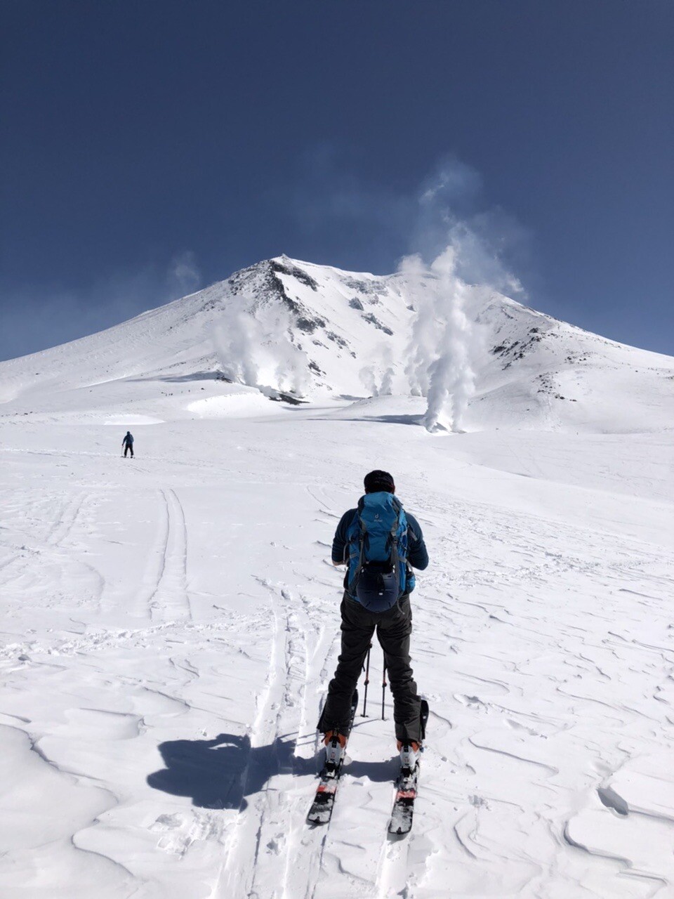 朝食はオムレツ食べて連日旭岳BC / kashiさんの大雪山系・旭岳・トムラウシの活動データ | YAMAP / ヤマップ