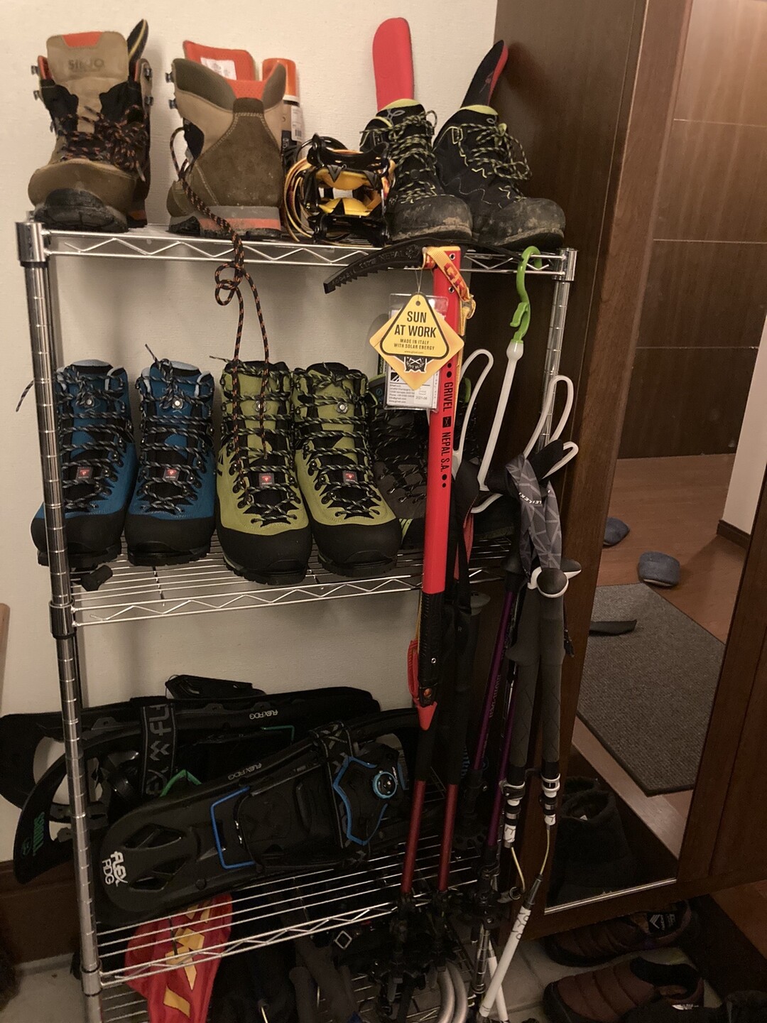 BC穂高ショップにて 初のLOWAアルパ... / ユウさんのモーメント | YAMAP / ヤマップ