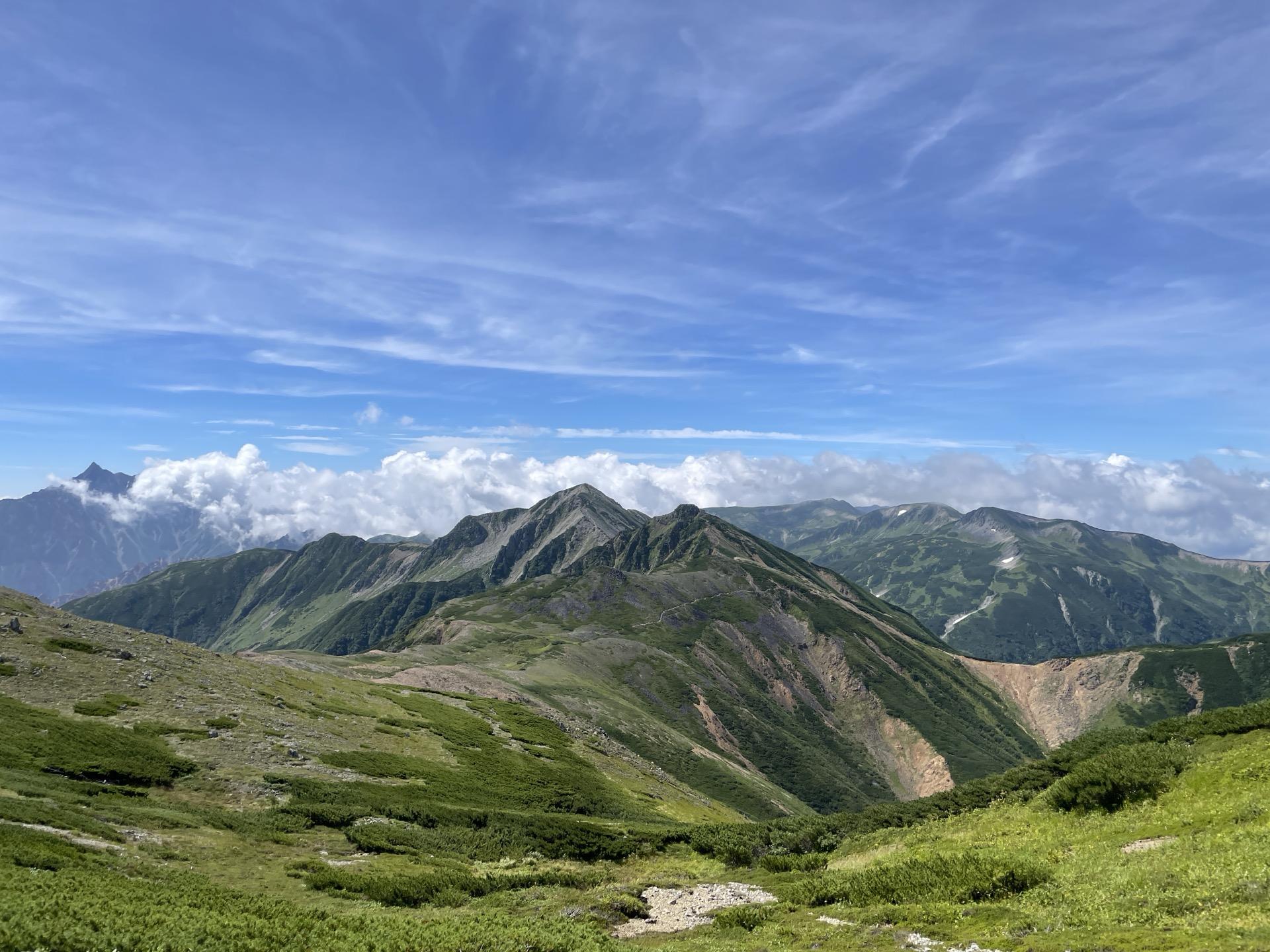水晶岳・鷲羽岳 / YOさんの槍ヶ岳・穂高岳・上高地の活動データ | YAMAP / ヤマップ