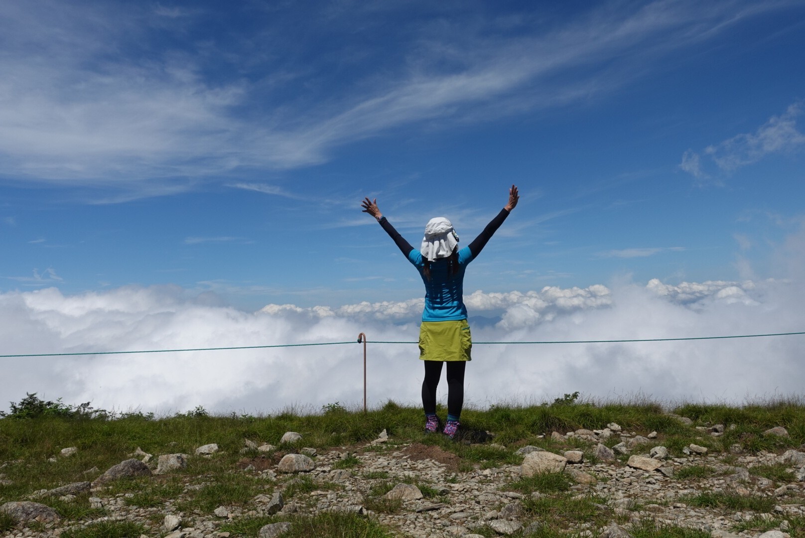 3000m級に登ってるみたぃでしょ😁🎵ｲﾋﾋ😁🎵 / ランちゃん さんの恵那山・大判山・神坂山の活動データ | YAMAP / ヤマップ