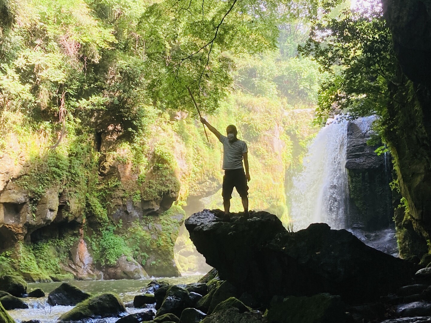 黄牛（あめうし）の滝 噂のCMの場所へ / タロタカさんのウォーキングの活動データ | YAMAP / ヤマップ