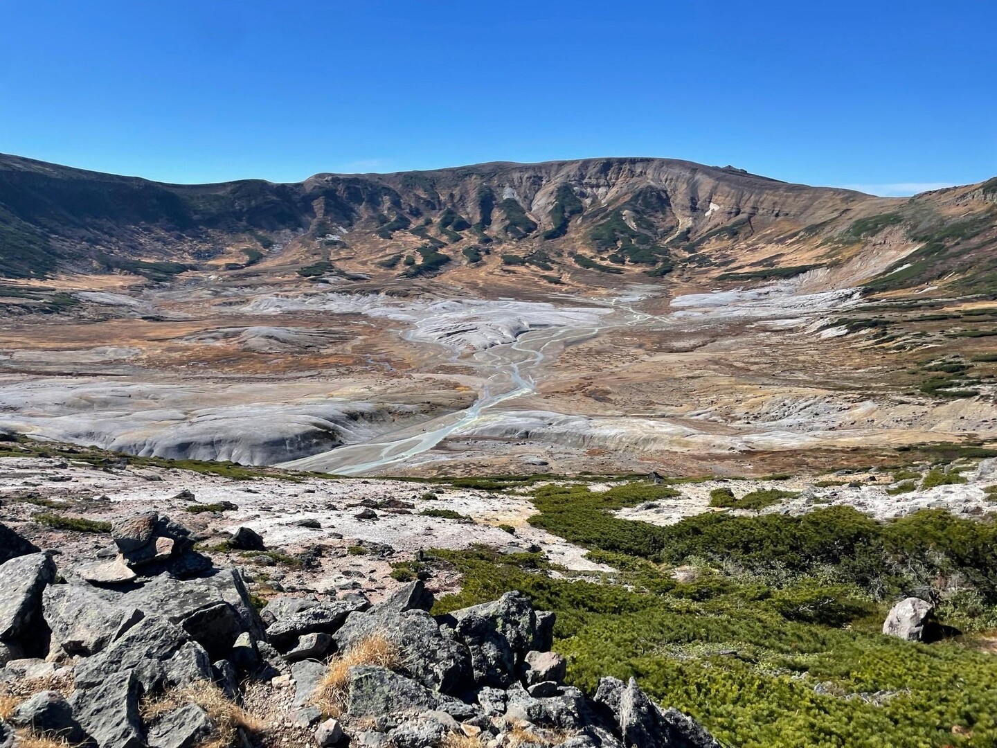 黒岳・中岳・間宮岳・荒井岳・松田岳・北海岳 / TENTEN🌻さんの大雪山系・旭岳・トムラウシの活動データ | YAMAP / ヤマップ