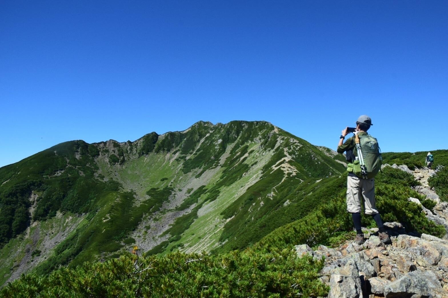 絶景の天上散歩・仙丈ヶ岳 / Tom_OKさんの仙丈ヶ岳・伊那荒倉岳の活動データ | YAMAP / ヤマップ