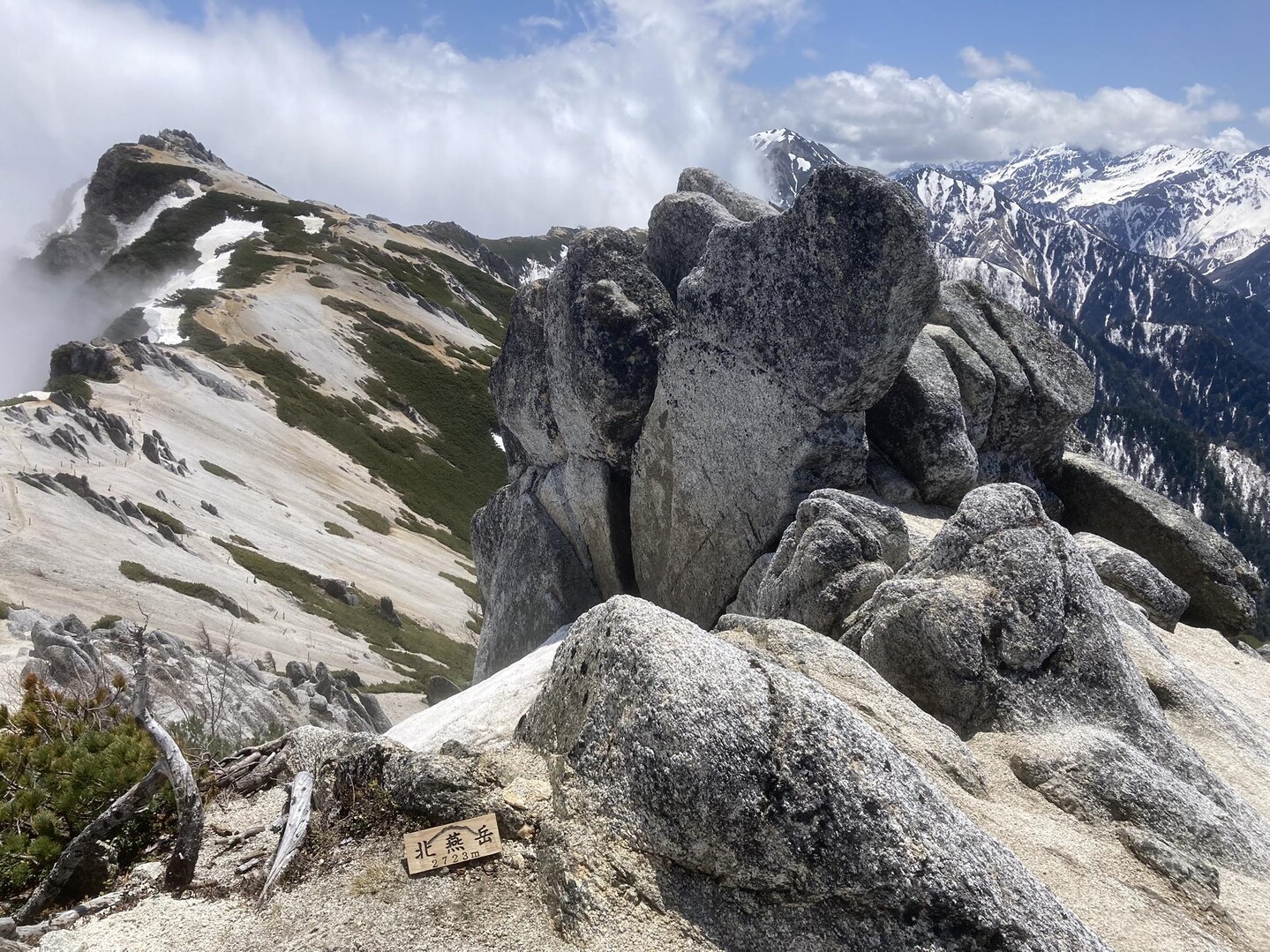 燕岳・北燕岳 / Shu岳さんの燕岳・餓鬼岳・唐沢岳の活動データ | YAMAP / ヤマップ