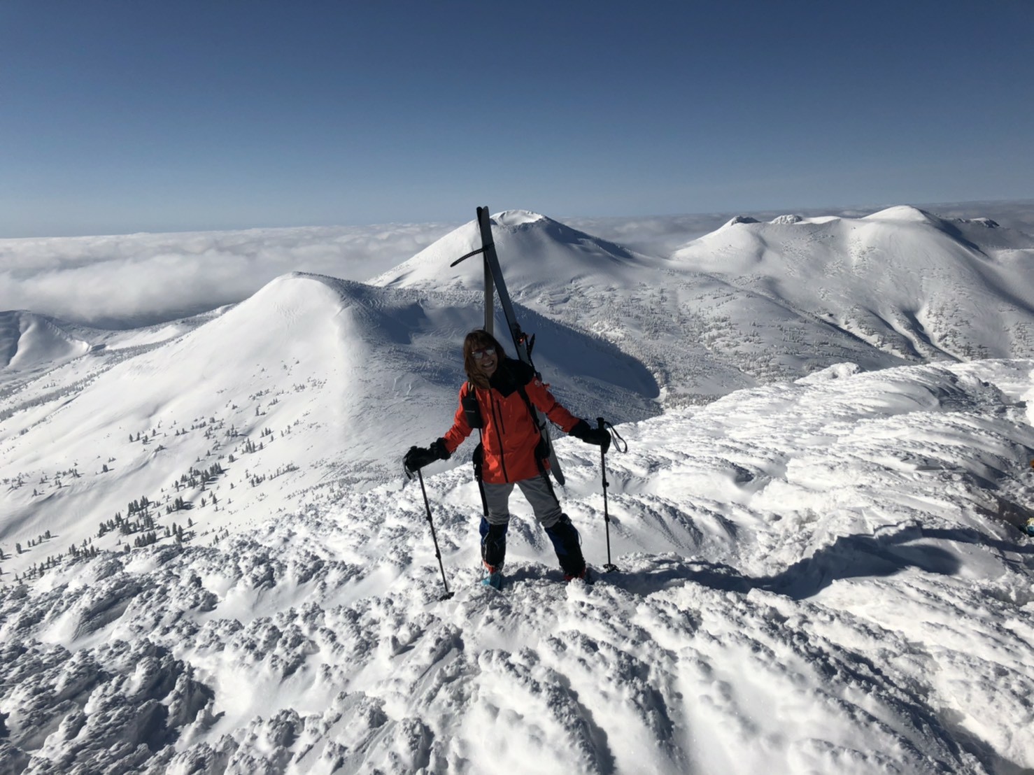 谷地温泉から高田大岳BC⛷️ / junko(☝ ՞ਊ ՞)☝CKBさんの八甲田山・高田大岳・雛岳の活動日記 | YAMAP / ヤマップ