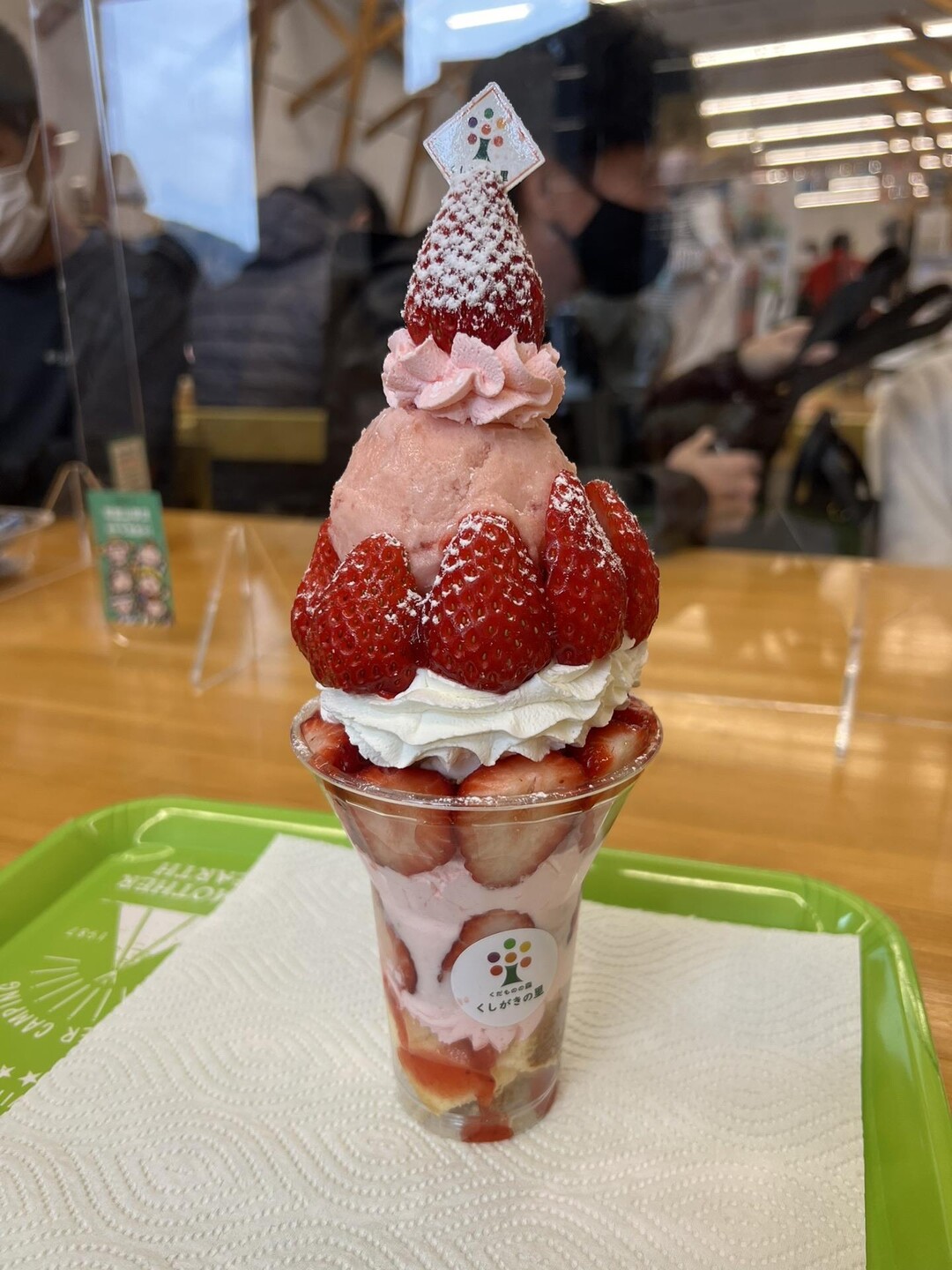 朝から雨やし☔️ 道の駅くしがきの里へ苺... / ヤマPさんのモーメント | YAMAP / ヤマップ