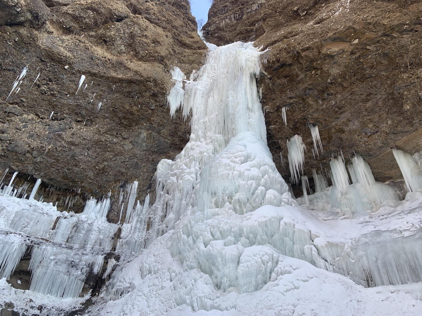 雲竜渓谷の氷瀑 / mini.TMKさんの男体山の活動データ | YAMAP / ヤマップ