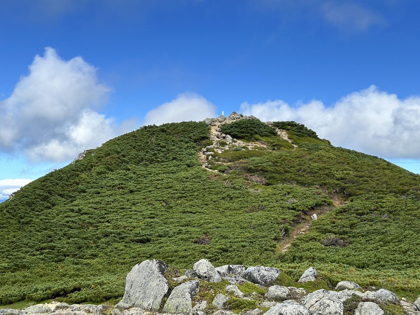 将棊頭山 / simさんの木曽駒ヶ岳・空木岳・越百山の活動データ | YAMAP / ヤマップ