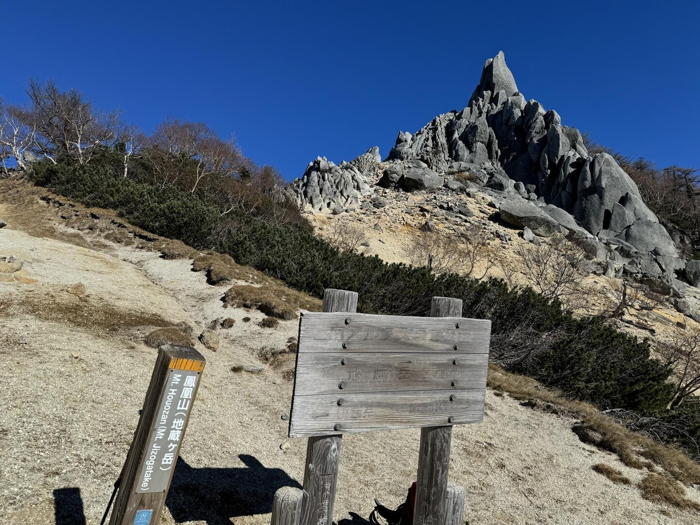 薬師岳（鳳凰山）・観音岳（鳳凰山）・地蔵岳（鳳凰山） / カラスミさんの鳳凰山・地蔵岳・観音岳・薬師岳の活動データ | YAMAP / ヤマップ
