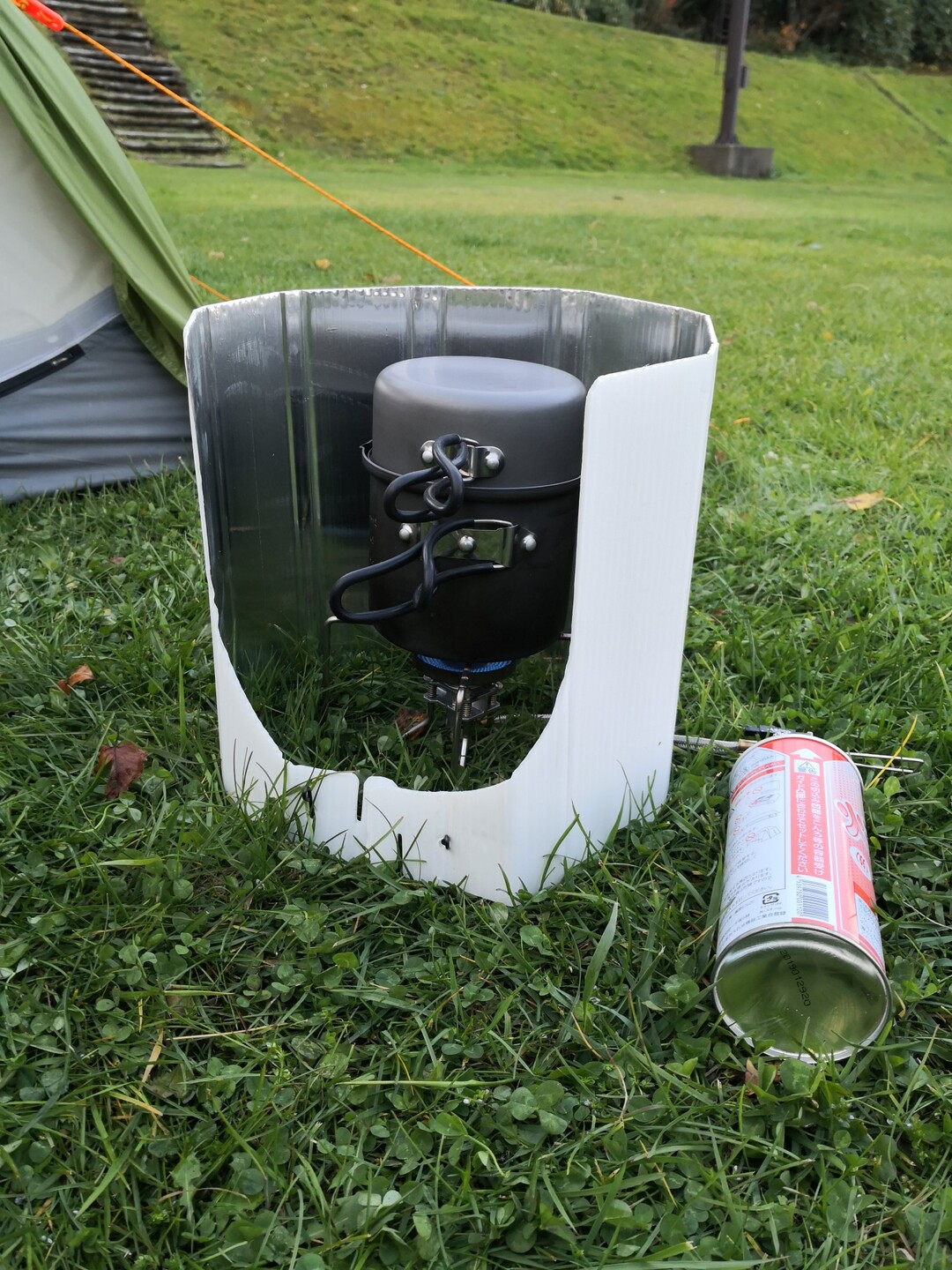 100均の防風はまったく問題ないっすね。... / sayuさんのモーメント | YAMAP / ヤマップ