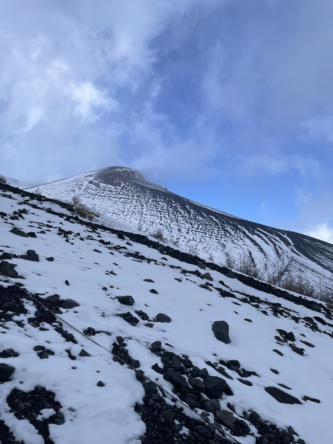 雪モフ🩷宝永山（第二火口縁まで） / ままゆかそさんの富士山登山ルート3776 3日目コースの活動データ | YAMAP / ヤマップ