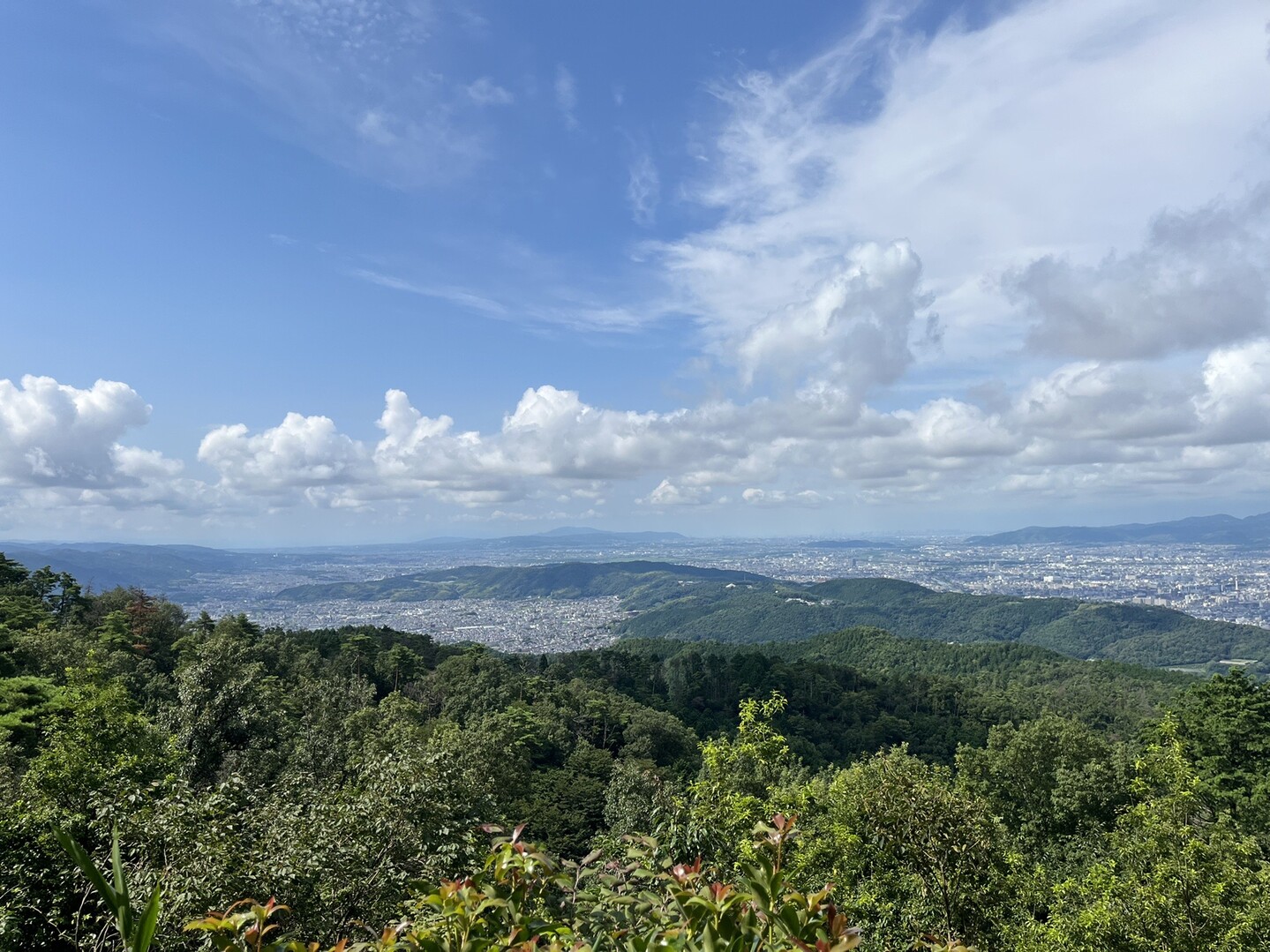 大文字山は今日も景色は良かったよ🤩～山頂は26℃⁉ / merybellさんの大文字山・如意ヶ嶽・稲荷山の活動データ | YAMAP / ヤマップ