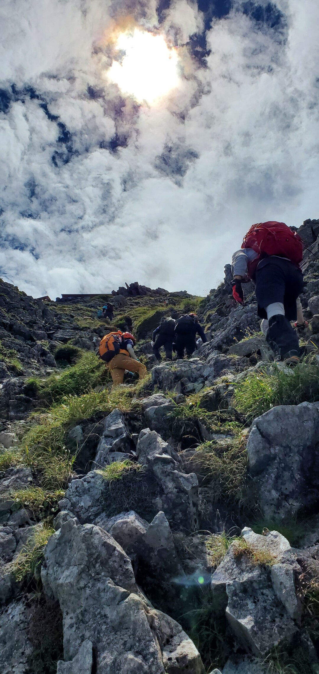 北アルプス縦走3日目 殺生ヒュッテ～大キレット～北穂高～奥穂山荘 / にくおさんの常念岳・大天井岳・燕岳の活動データ | YAMAP / ヤマップ