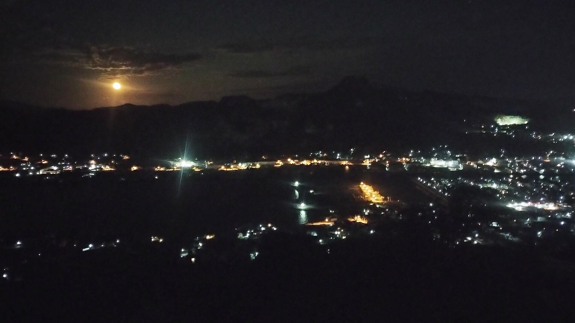 屋島の赤い月と四国30km / かずさんさんの屋島南嶺・屋島北嶺の活動データ | YAMAP / ヤマップ