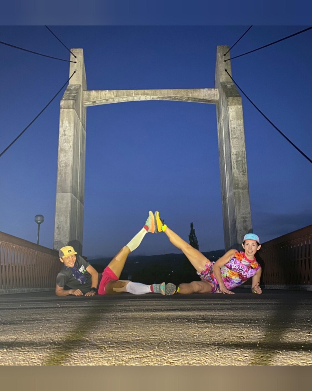 BAMBI100🦌Night🌃1周Run / meguさんの生駒山・神津嶽・大原山の活動データ | YAMAP / ヤマップ