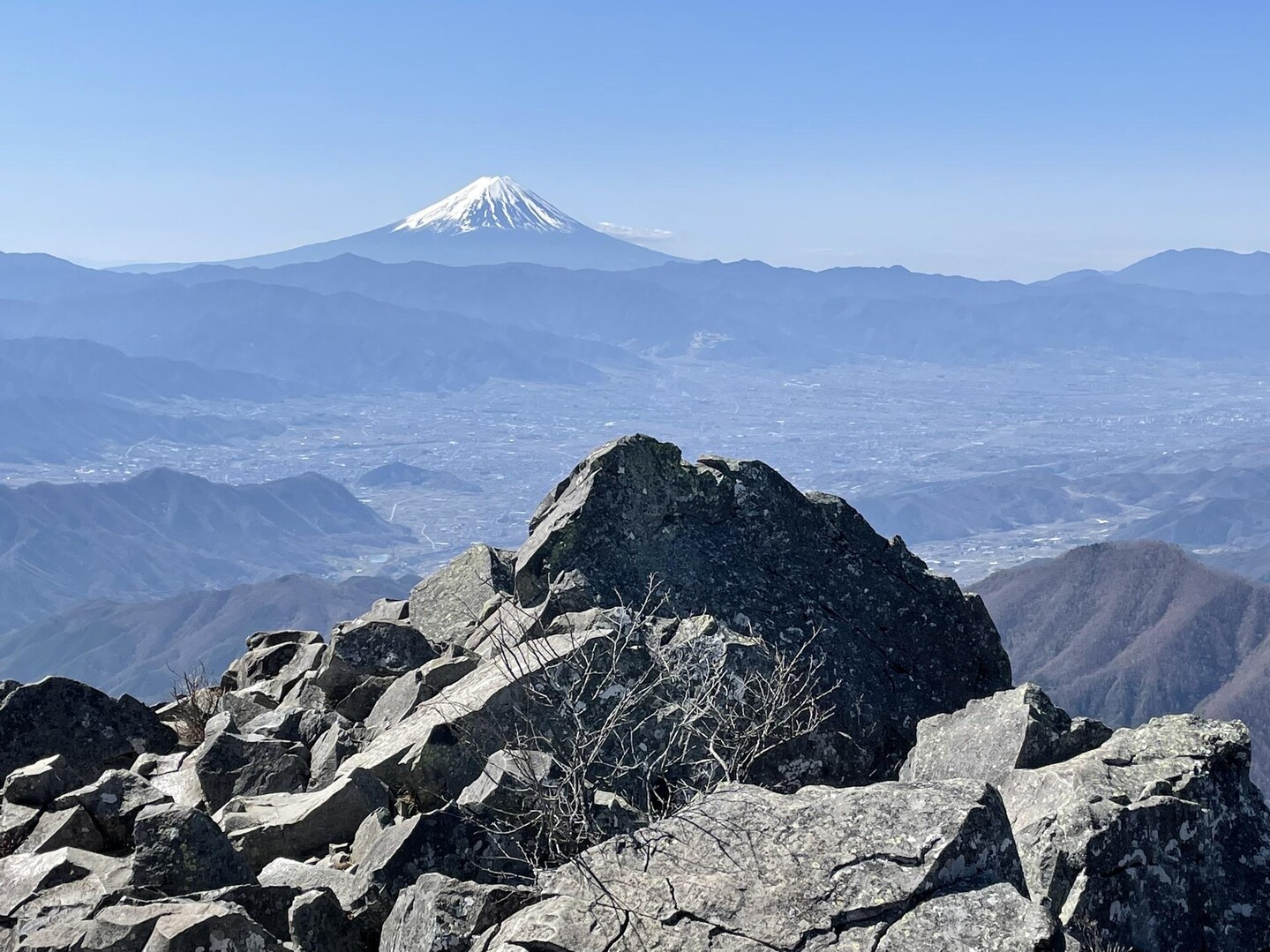 乾徳山〜黒金山 / KM53さんの乾徳山・黒金山の活動データ | YAMAP / ヤマップ