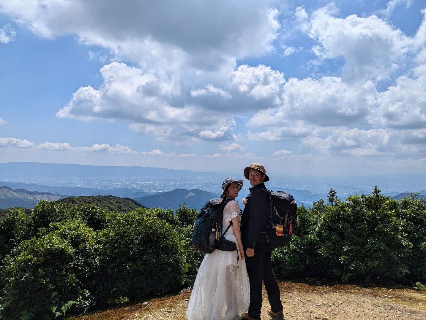 愛する嘉穂アルプスでHAPPYウェディング💖💃 / ノリノリサヨコさんさんの登山の活動データ | YAMAP / ヤマップ