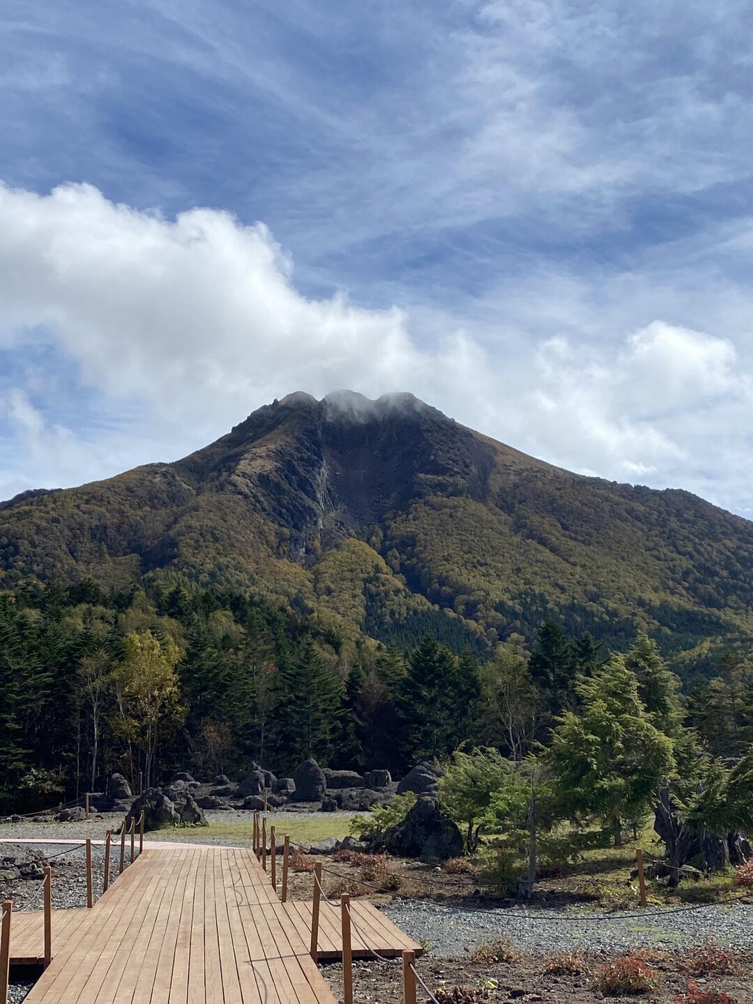 奥白根山 お姿拝見します。爆風でガスの中... / tatatuさんのモーメント | YAMAP / ヤマップ