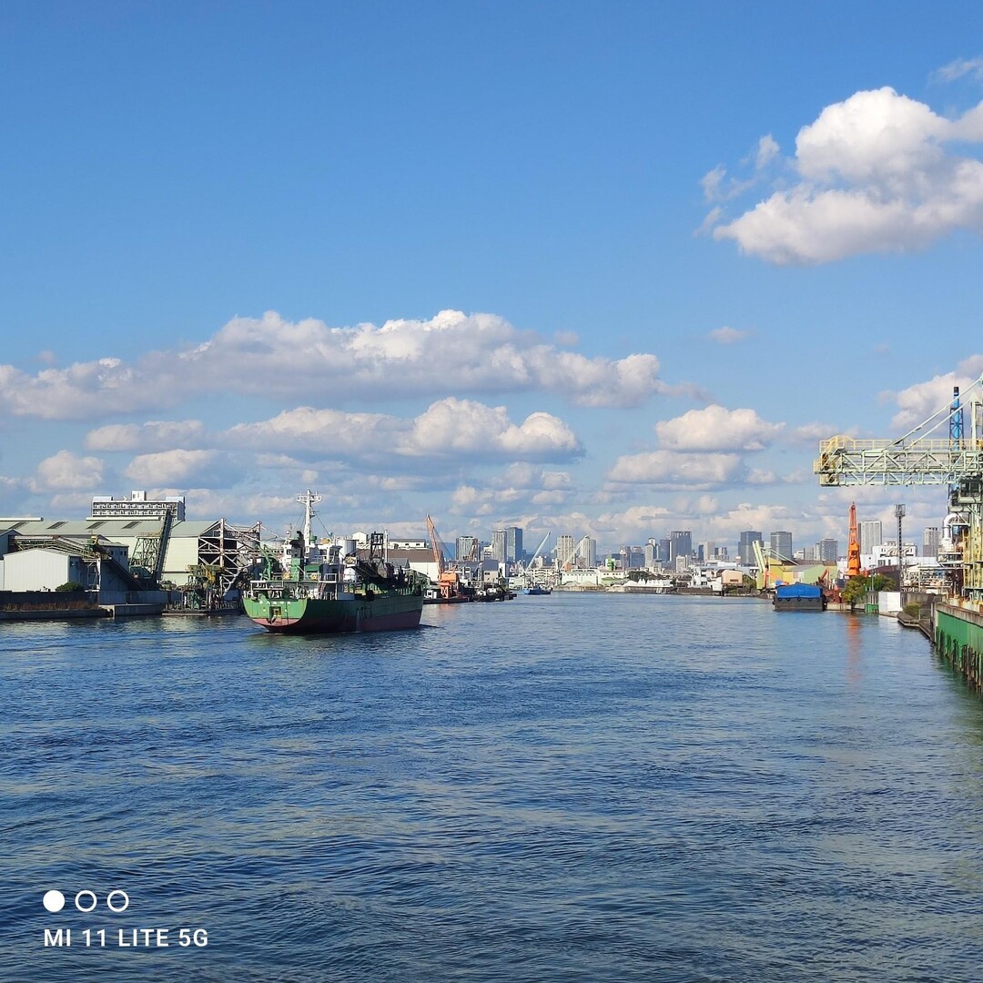 水都大阪渡船マラニック＆天保山登頂（標高4.53m） / ちぇみんさんのランニングの活動データ | YAMAP / ヤマップ