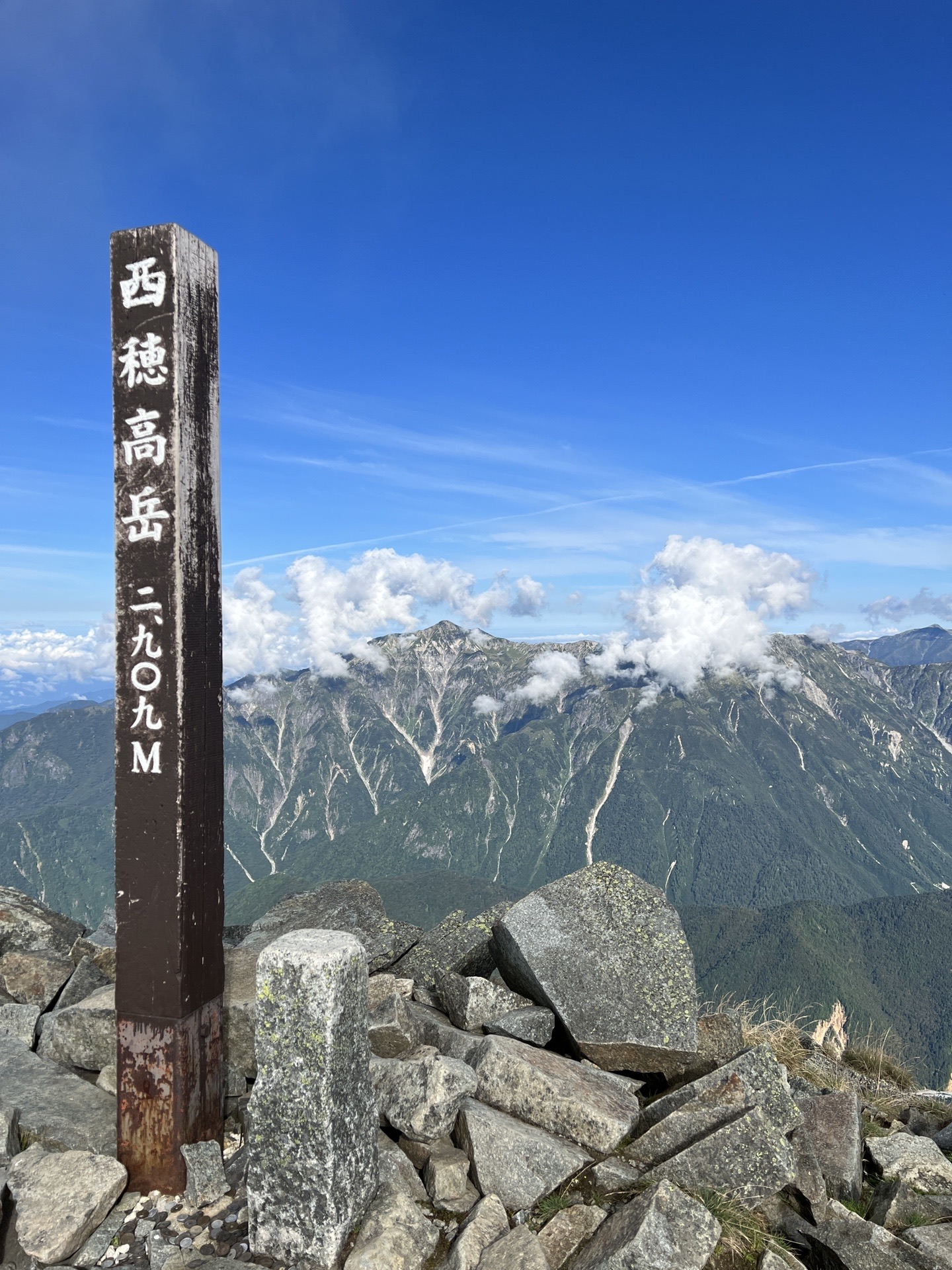 西穂高岳 / FANGさんの槍ヶ岳・穂高岳・上高地の活動データ | YAMAP / ヤマップ