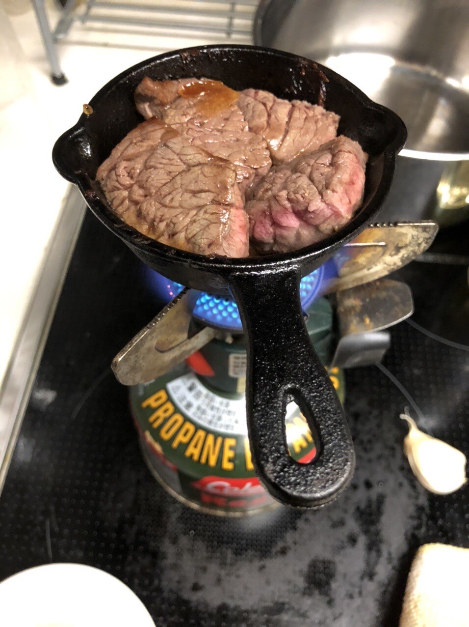 肉🥩焼いてみましたw #BE-PAL ... / あいぼんさんのモーメント | YAMAP / ヤマップ