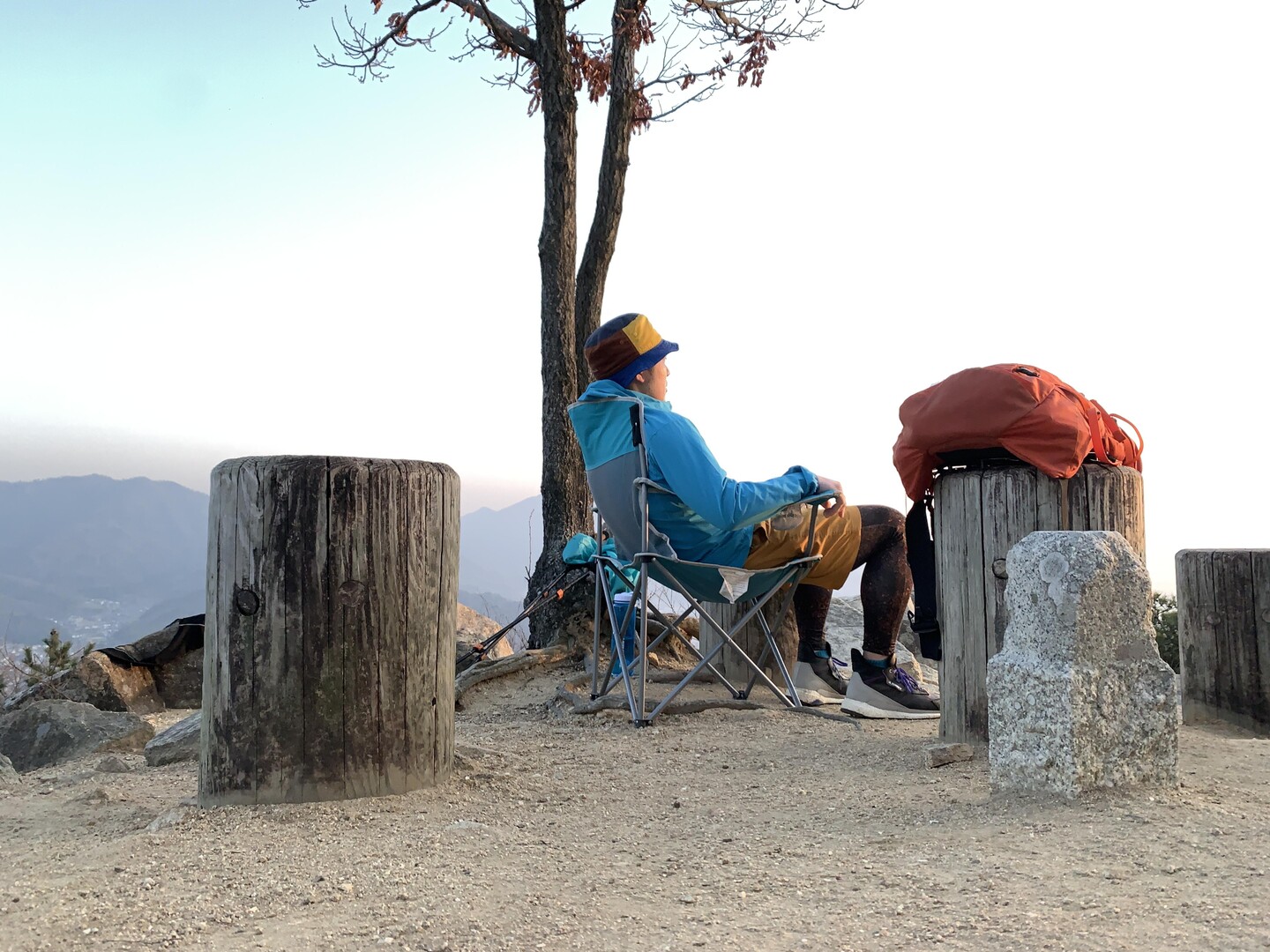 Sun set at 日浦山 / katomicさんの呉娑々宇山・高尾山（広島県）・日浦山の活動データ | YAMAP / ヤマップ